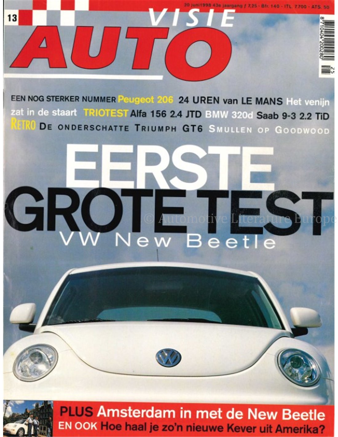 1998 AUTOVISIE MAGAZINE 13 DUTCH