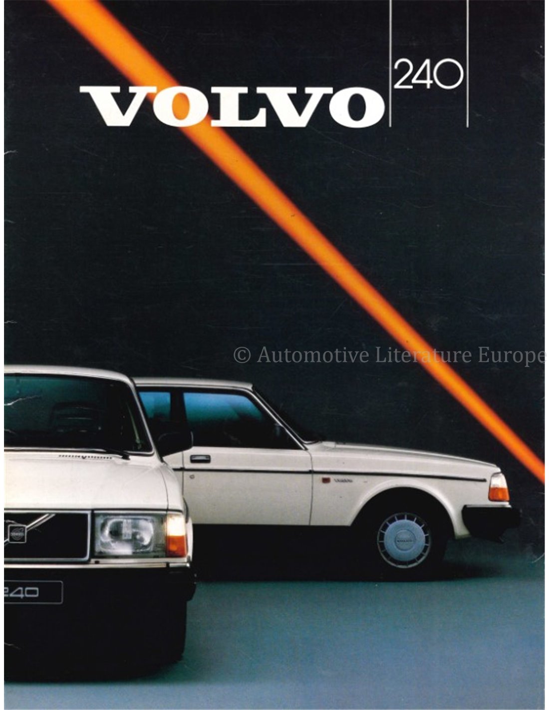 1987 VOLVO 240 PROSPEKT NIEDERLÄNDISCH