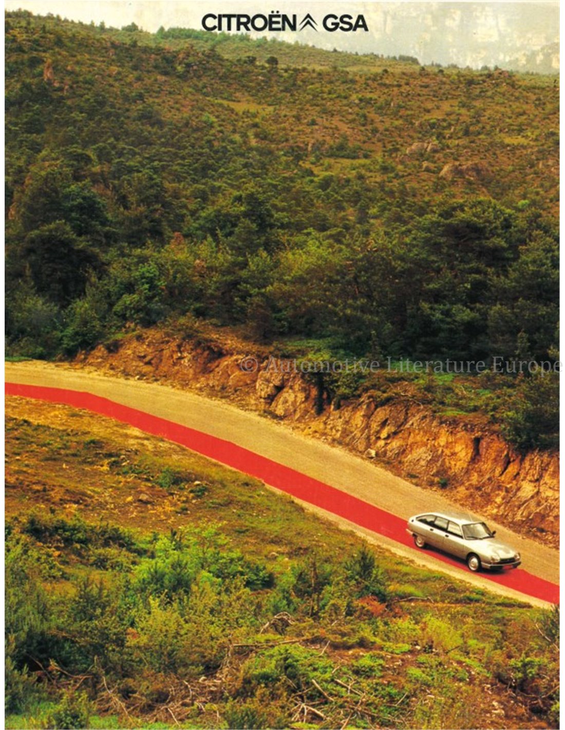 1979 CITROËN GSA BROCHURE DUTCH